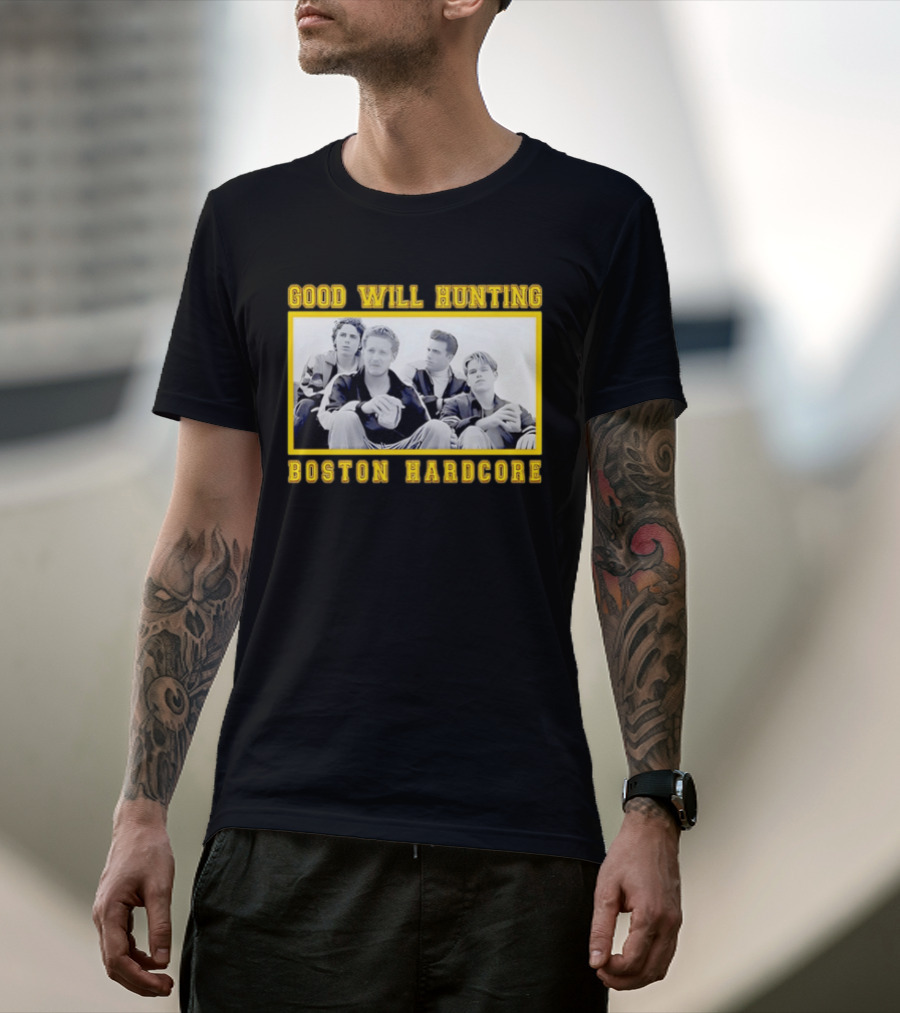 Good Will Hunting Boston Hardcore Matt Damon Ben Affleck T-Shirt