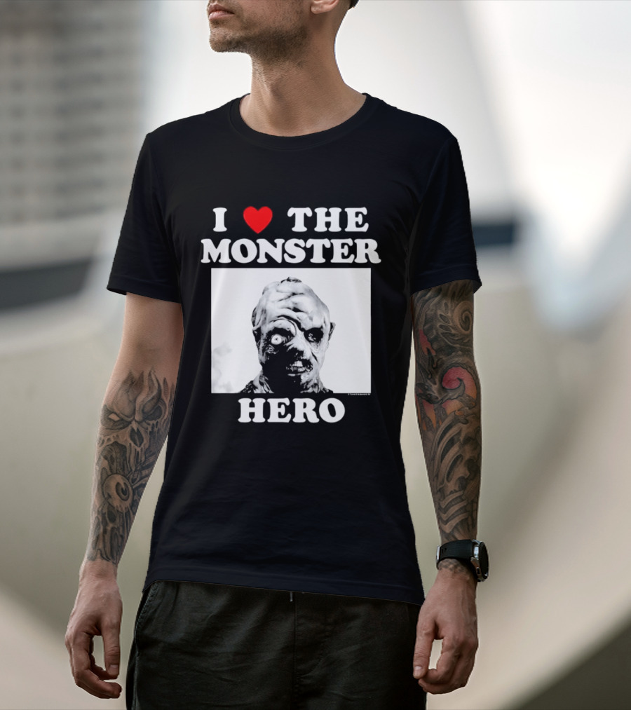 I Love The Monster Hero The Toxic Avenger Troma Entertainment T-Shirt