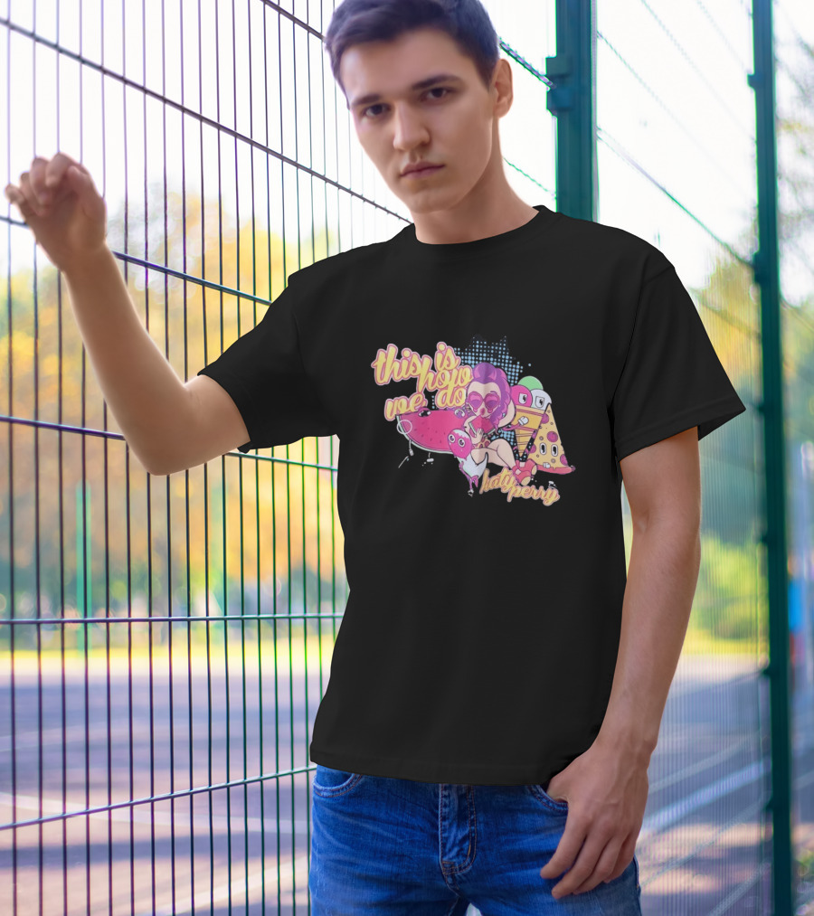 This Is How We Do Katy Perry Retro Cartoon Pop T-Shirt