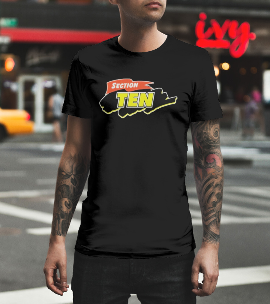 Section Ten Cartoon T-Shirt