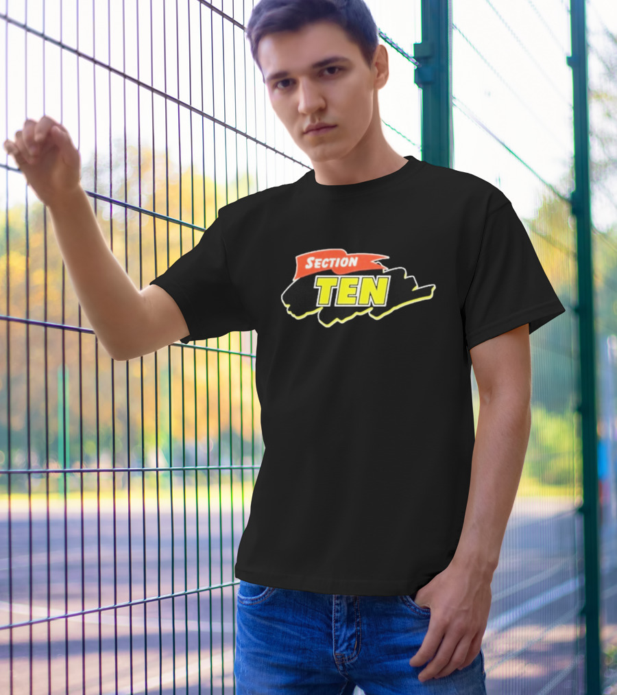 Section Ten Cartoon T-Shirt