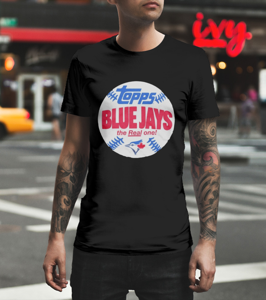 Topps Blue Jays The Real One T-Shirt