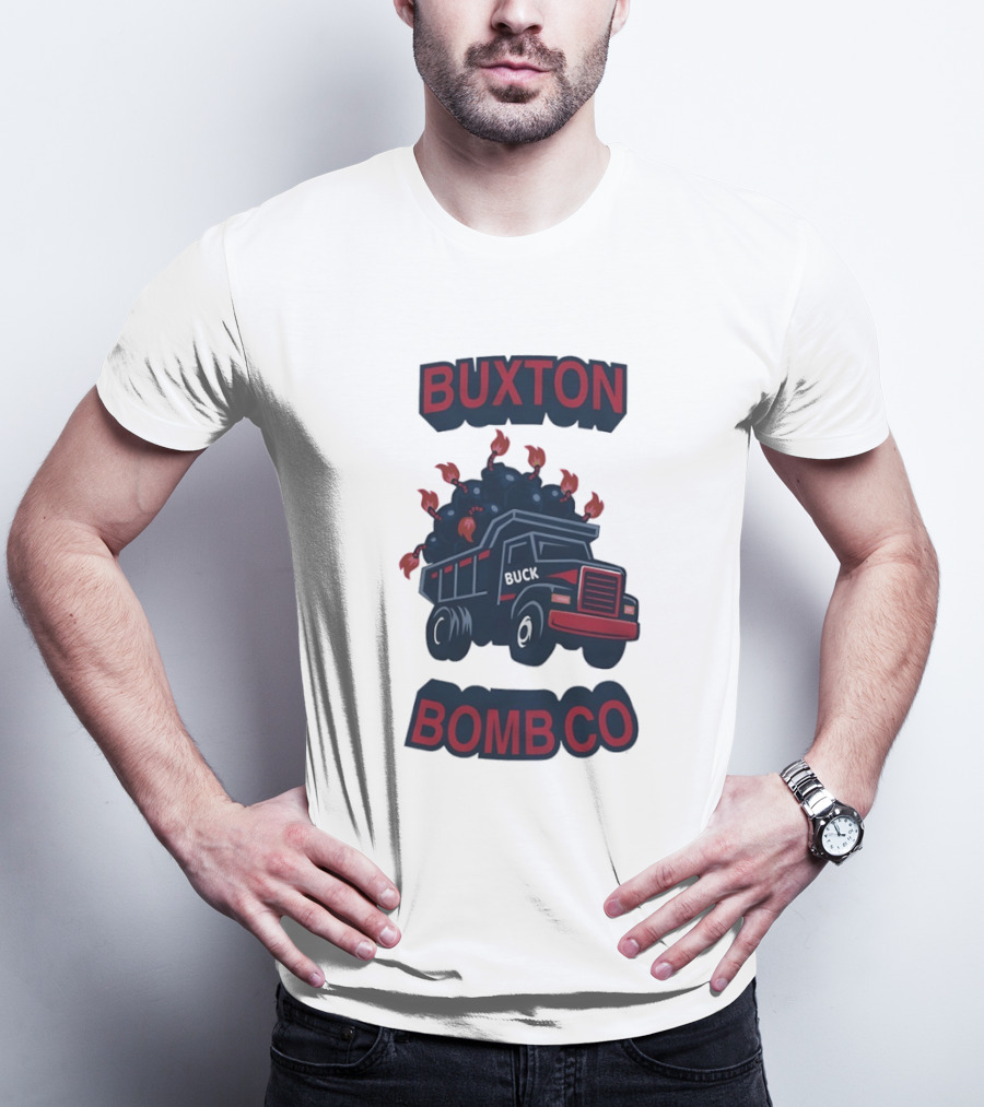 Buxton Bomb Co Buck Truckin' Explosive Truck T-Shirt