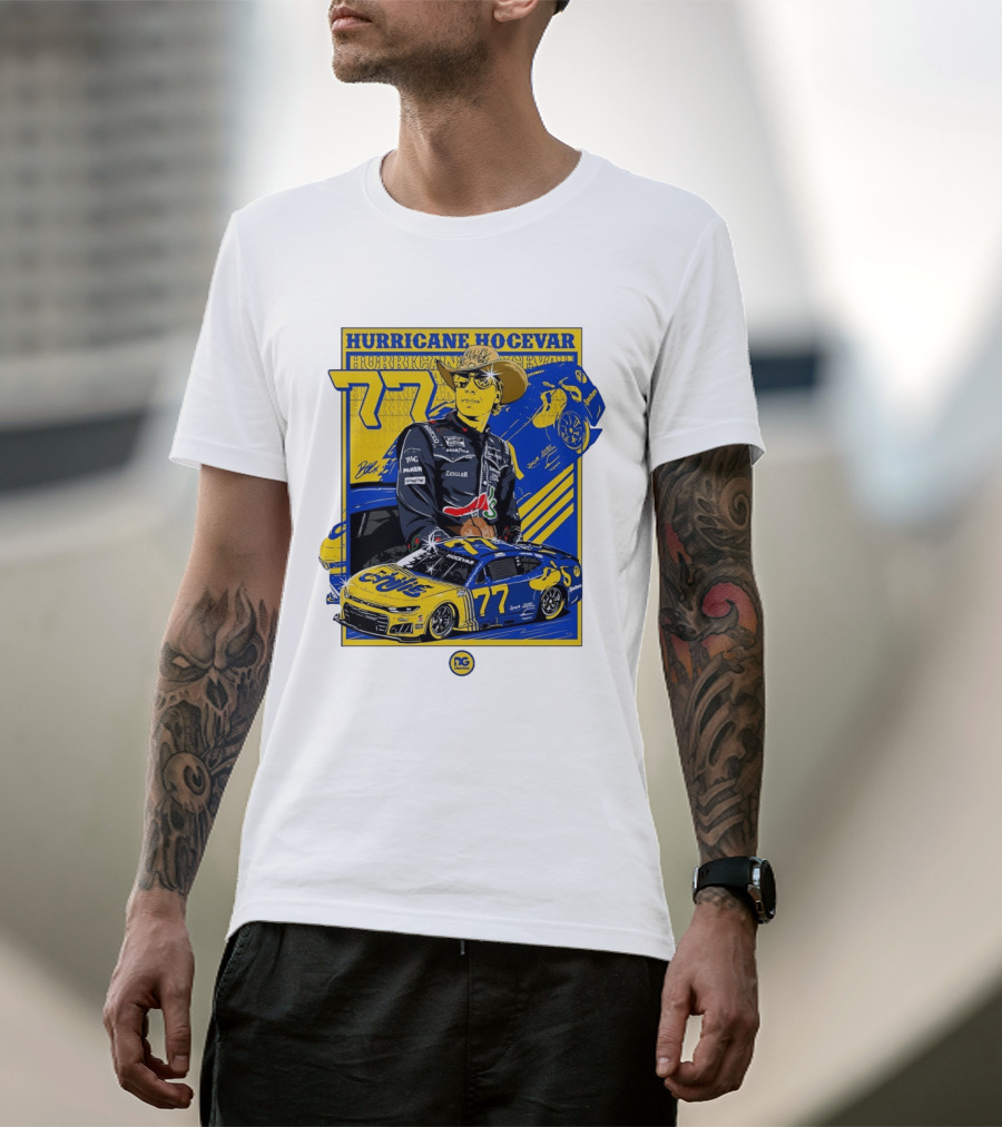 Hurricane Hocevar 77 Chili's Spire Motorsports NASCAR Chevrolet Carson Hocevar T-Shirt