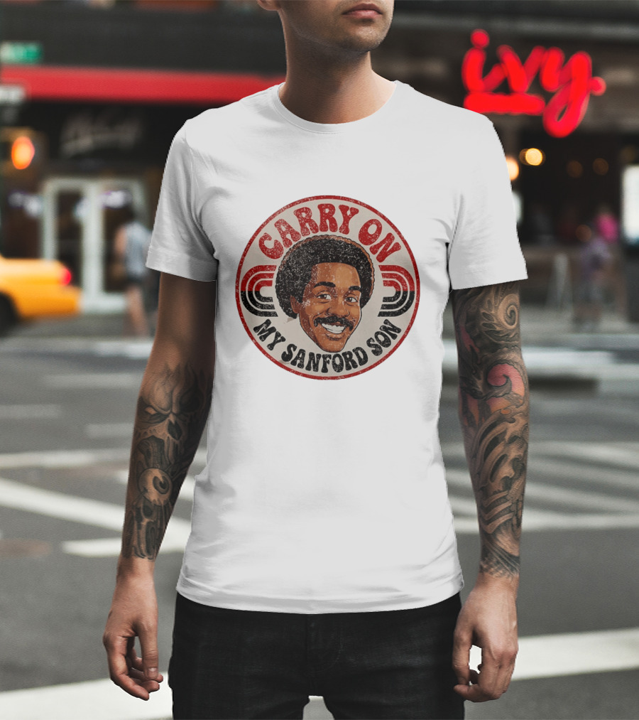 Lamont Sanford Carry On Retro Style My Sanford Son T-Shirt