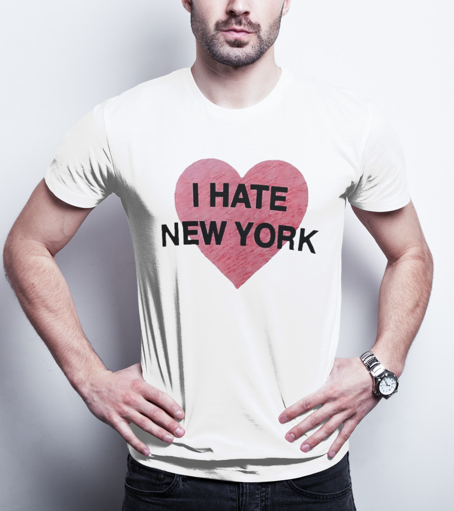 Hailey Van Lith I Hate New York Heart T-Shirt