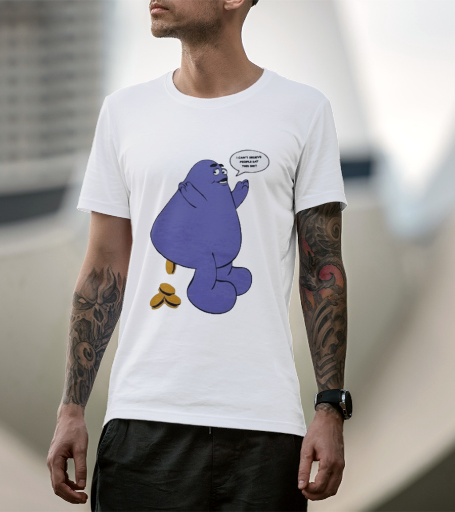 Rare AKOMPLICE GRIMACE I Can't Believe People Eat This T-Shirt