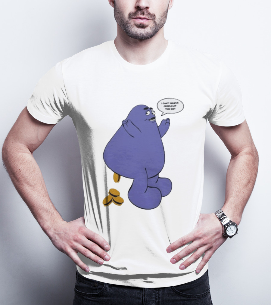 Rare AKOMPLICE GRIMACE I Can't Believe People Eat This T-Shirt