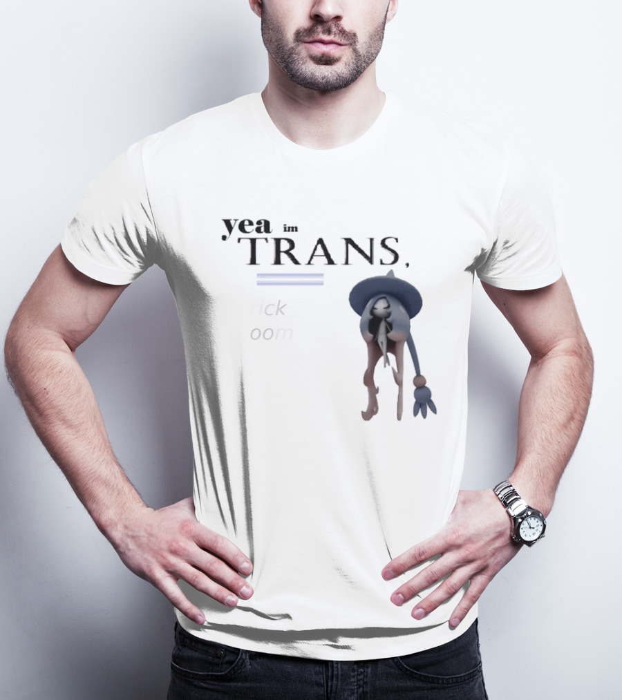 Hatterene Yea I'm Trans Trick Room T-Shirt