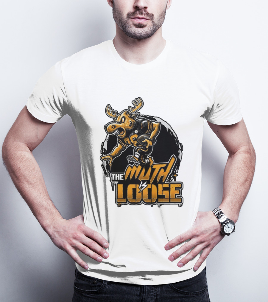 The Muth Is Loose Moose Pittsburgh Steelers Football 2026 T-Shirt
