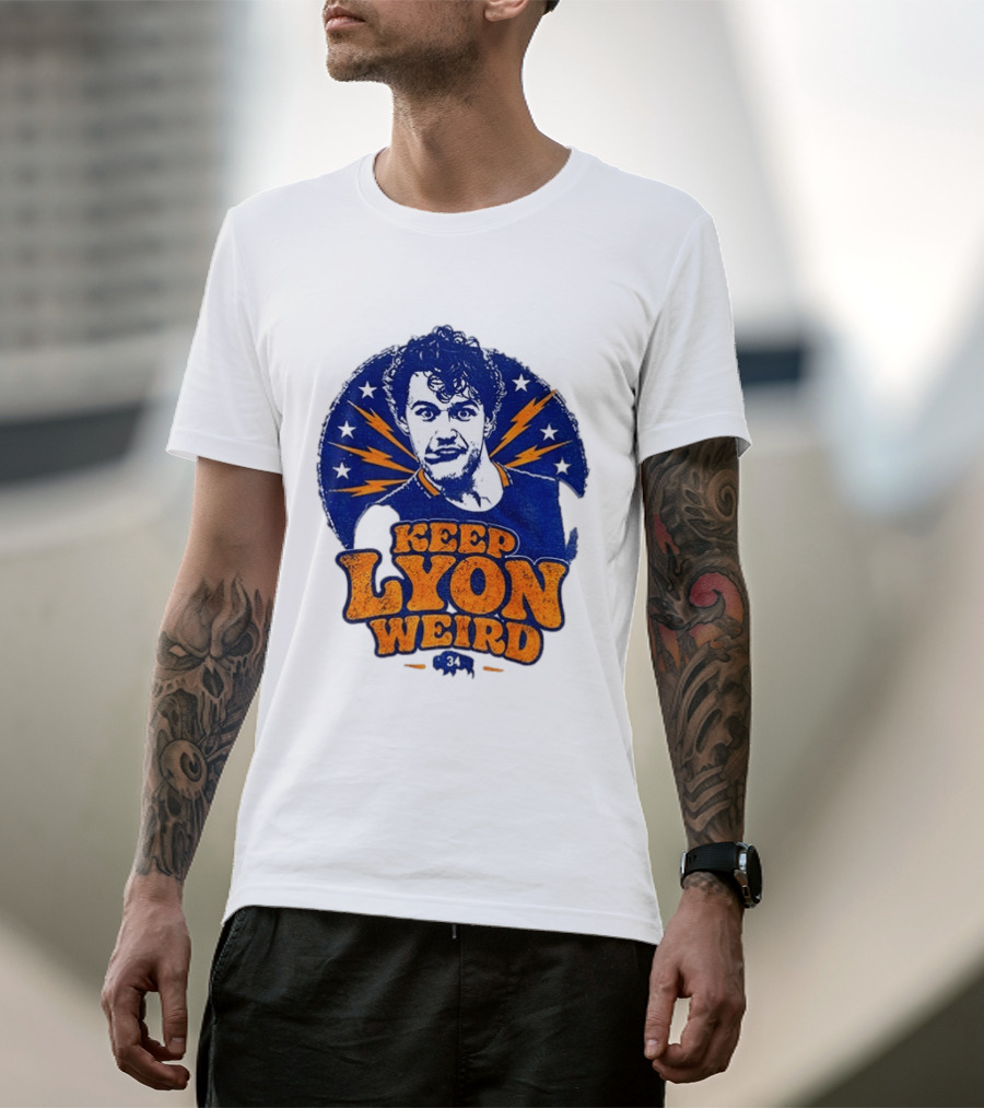 Keep Lyon Weird Alex Lyon Buffalo Sabres NHL 2026 T-Shirt