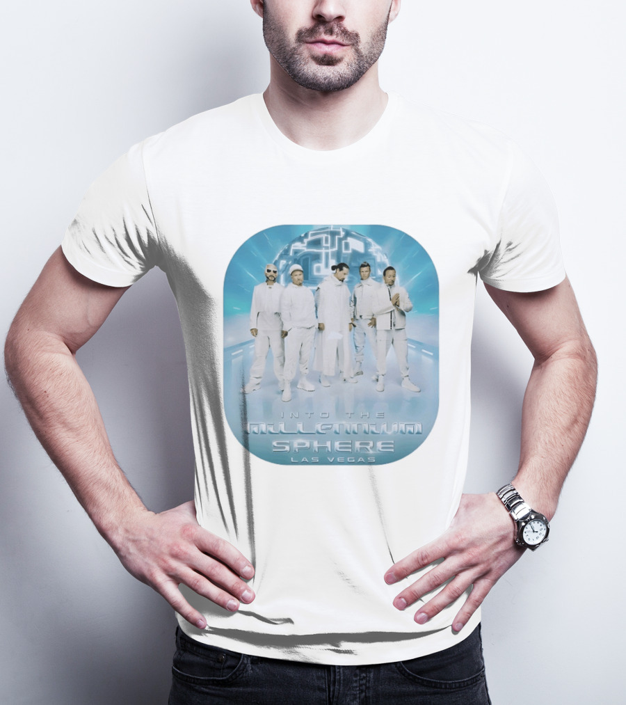 Backstreet Boys Into The Millennium Sphere Las Vegas 2026 T-Shirt