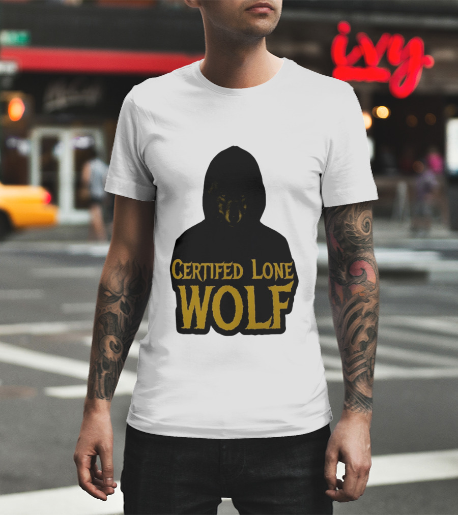 Certified Lone Wolf Mask T-Shirt