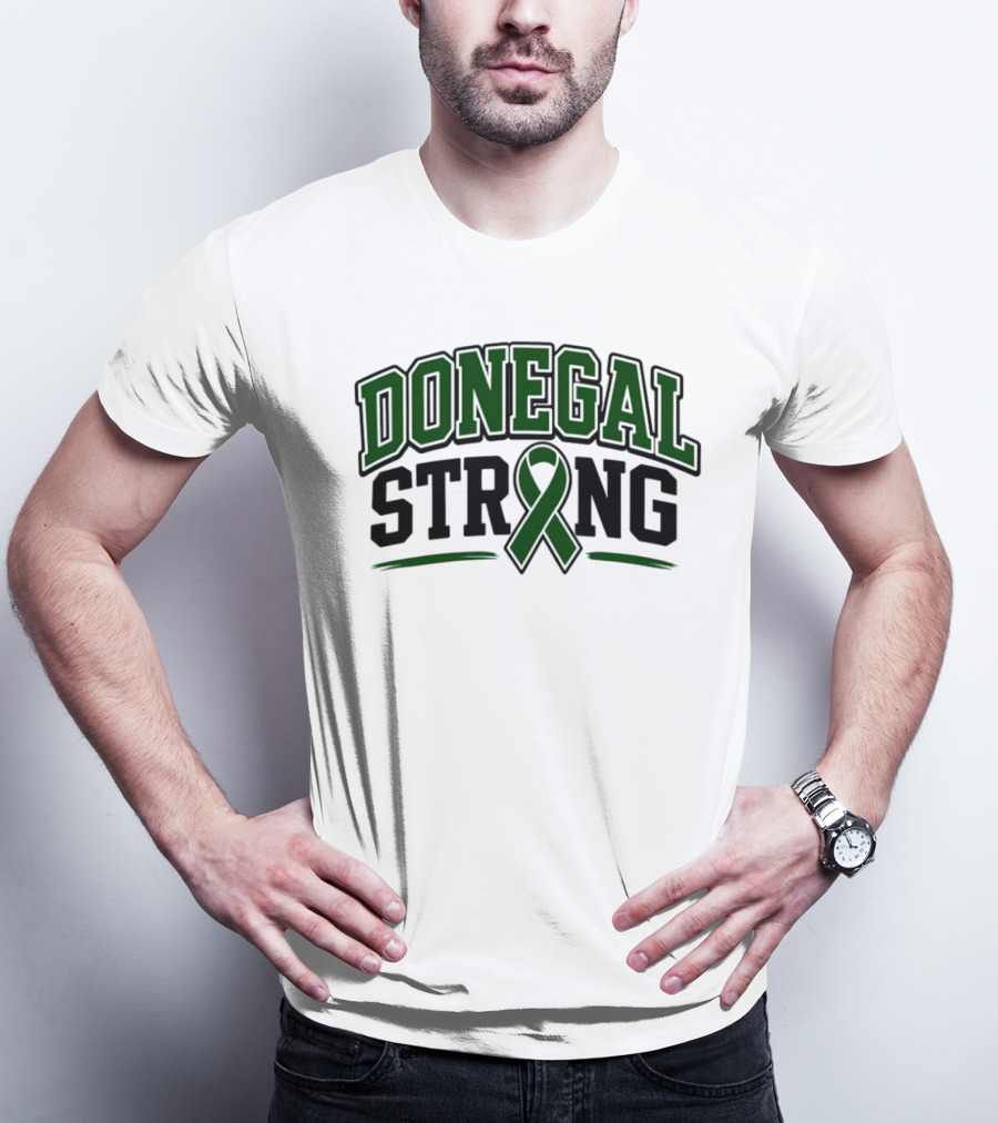 Donegal Strong 2026 Support Awareness Green Ribbon T-Shirt