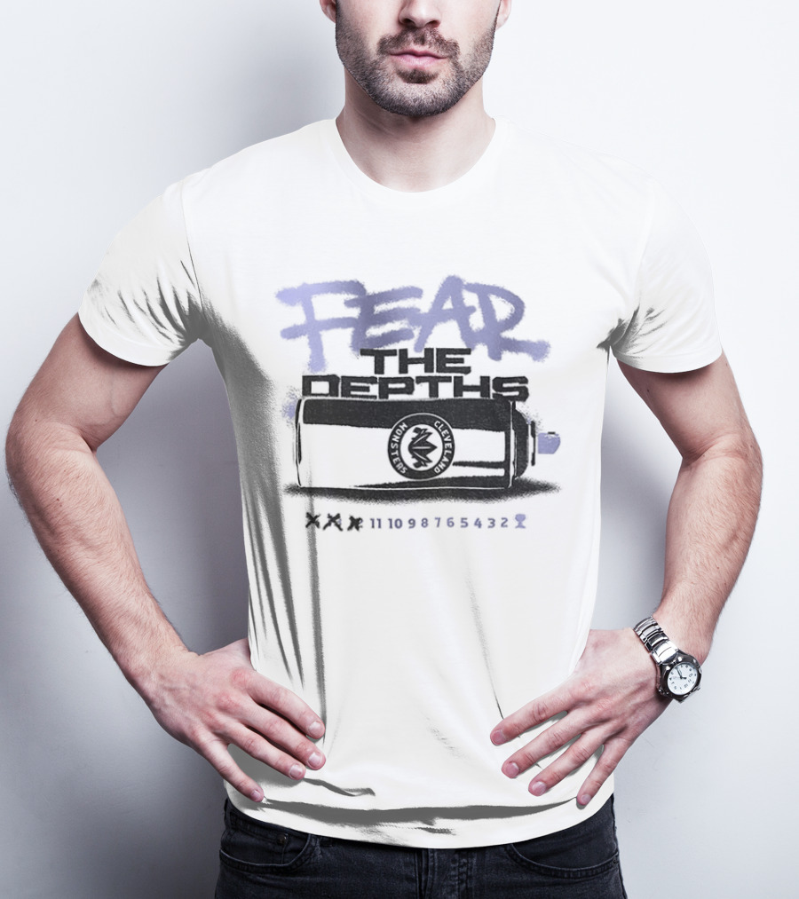 Fear The Depths Cleveland Monsters Hockey NHL 2026 T-Shirt