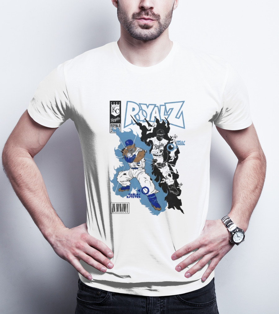 Royals Dragon Kamehameha Baseball Anime T-Shirt