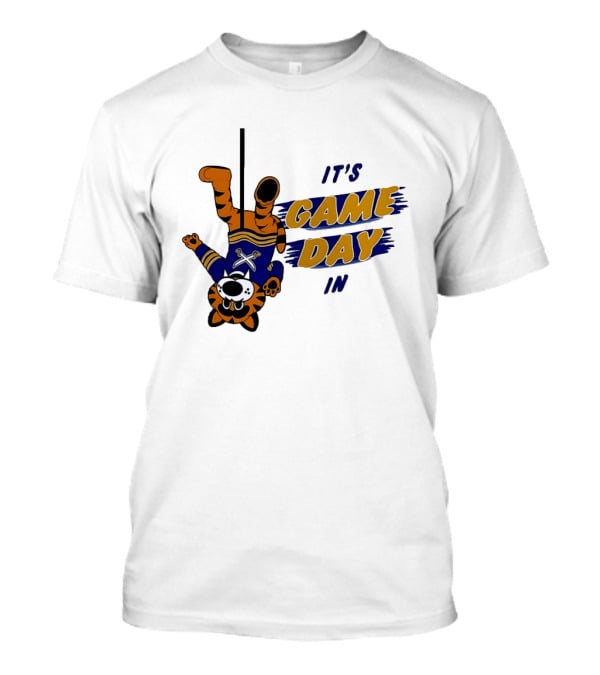 Sabretooth It's Game Day In Buffalo Sabres Hockey T-Shirt