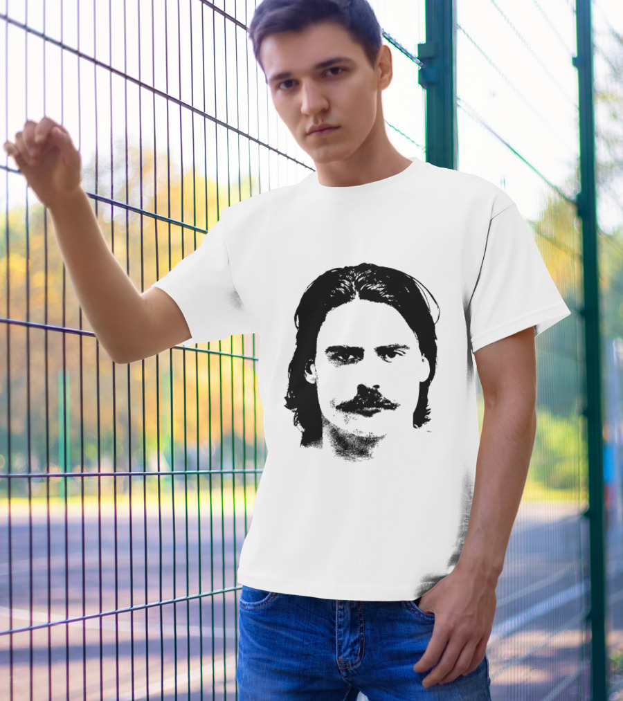 Free Chud Big Head Black And White Face T-Shirt