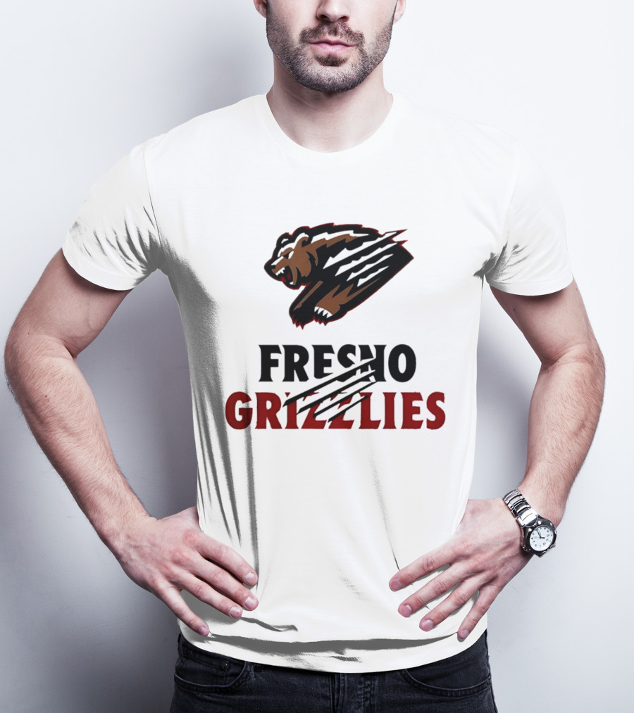 Fresno Grizzlies Growlifornia Bear Flag 2026 T-Shirt