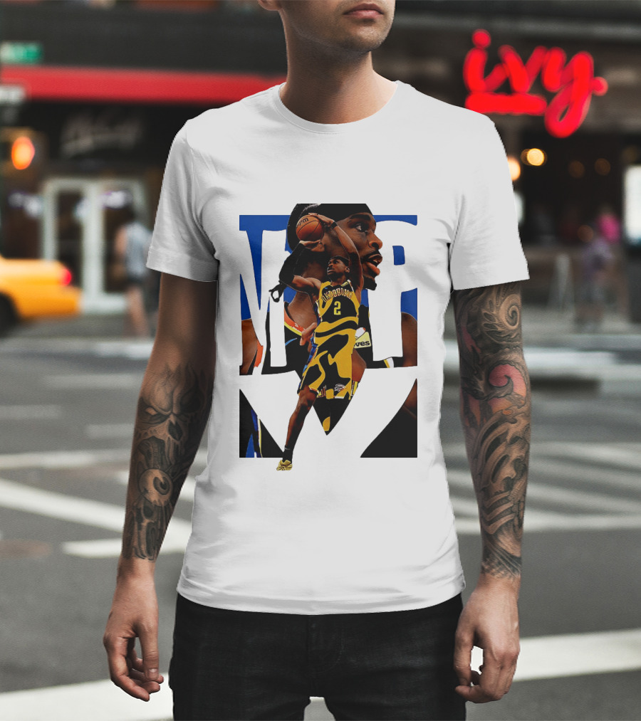 Shai Gilgeous Alexander 2 MVP Oklahoma City Thunder NBA Player Action T-Shirt