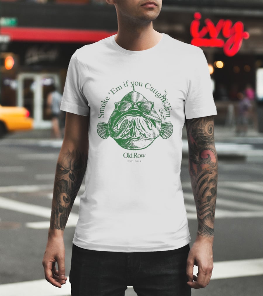 Smoke 'Em If You Caught 'Em Chum Charlie ChinCow Stay Stoked T-Shirt