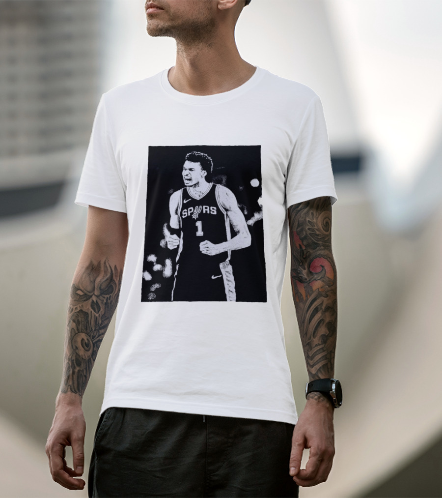 Victor Wembanyama San Antonio Spurs Basketball Spurs One T-Shirt
