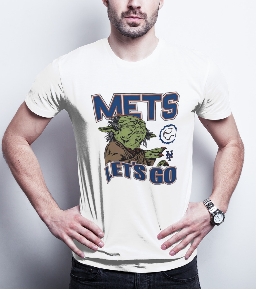Mets Let's Go Yoda New Yorks Mets T-Shirt
