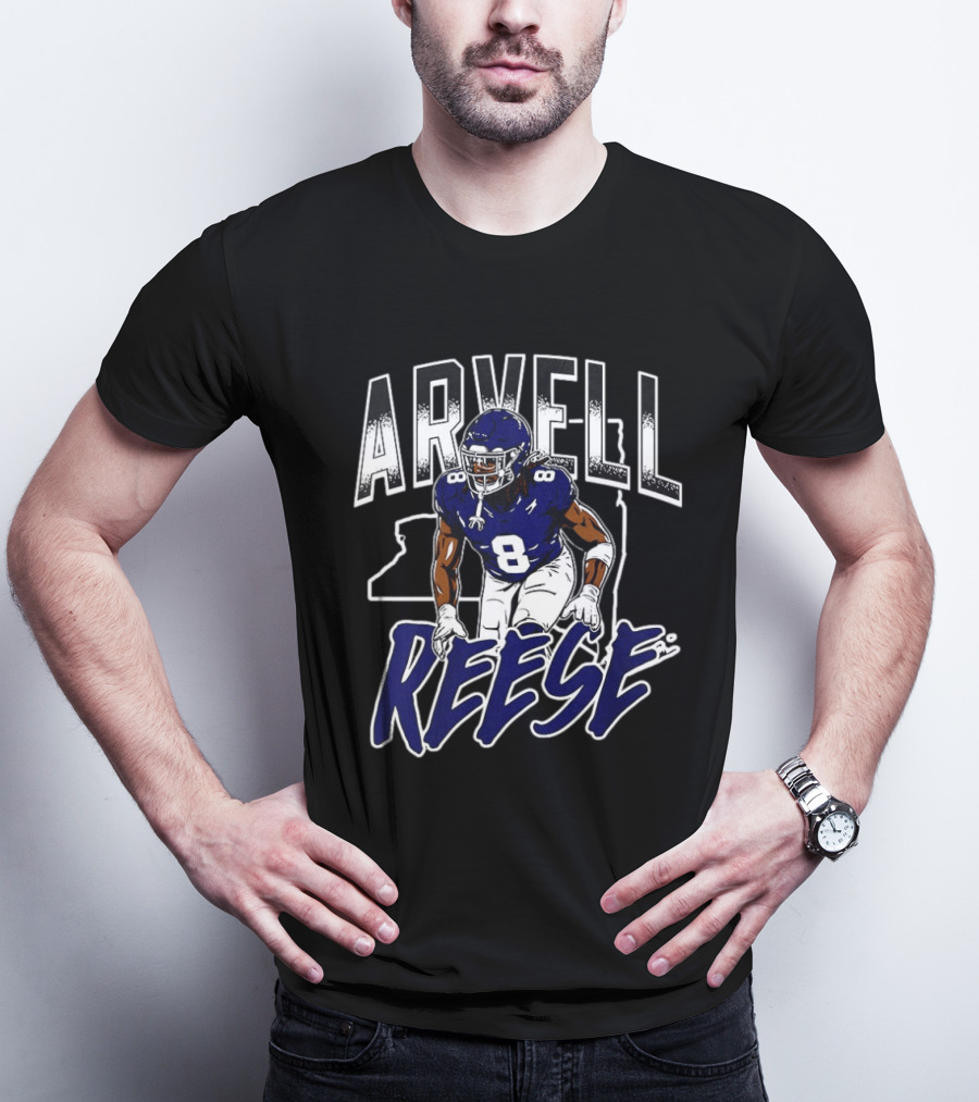 Arvell Reese New York Giants Football 2026 T-Shirt