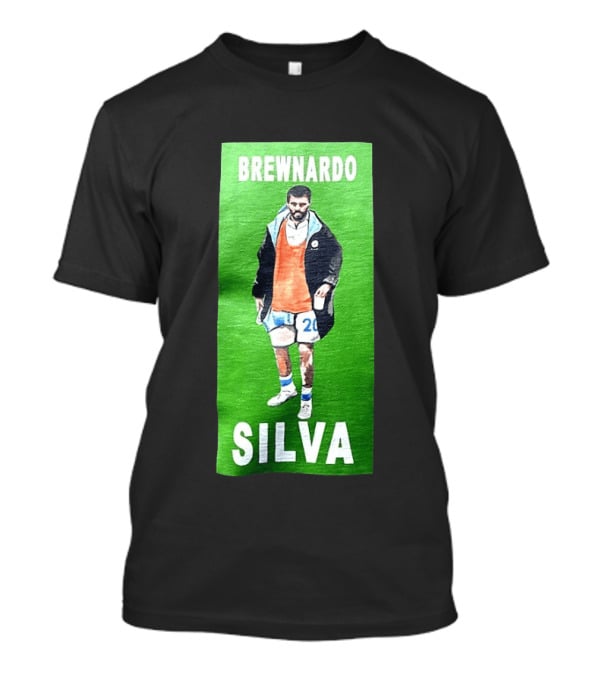 Brewnardo Silva Bernardo Silva Manchester City Football Star T-Shirt
