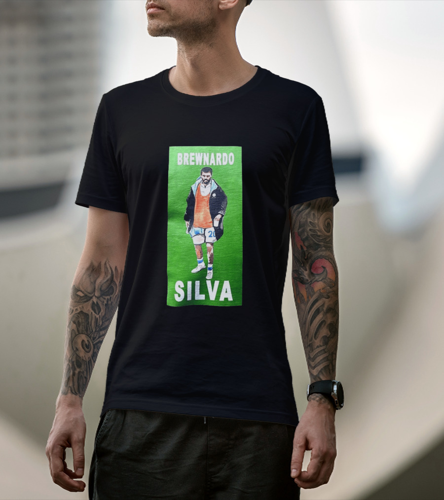 Brewnardo Silva Bernardo Silva Manchester City Football Star T-Shirt