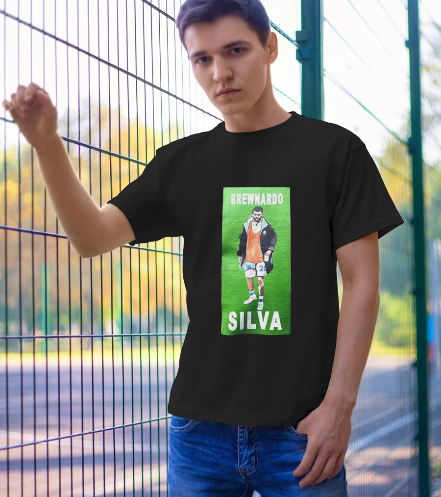 Brewnardo Silva Bernardo Silva Manchester City Football Star T-Shirt