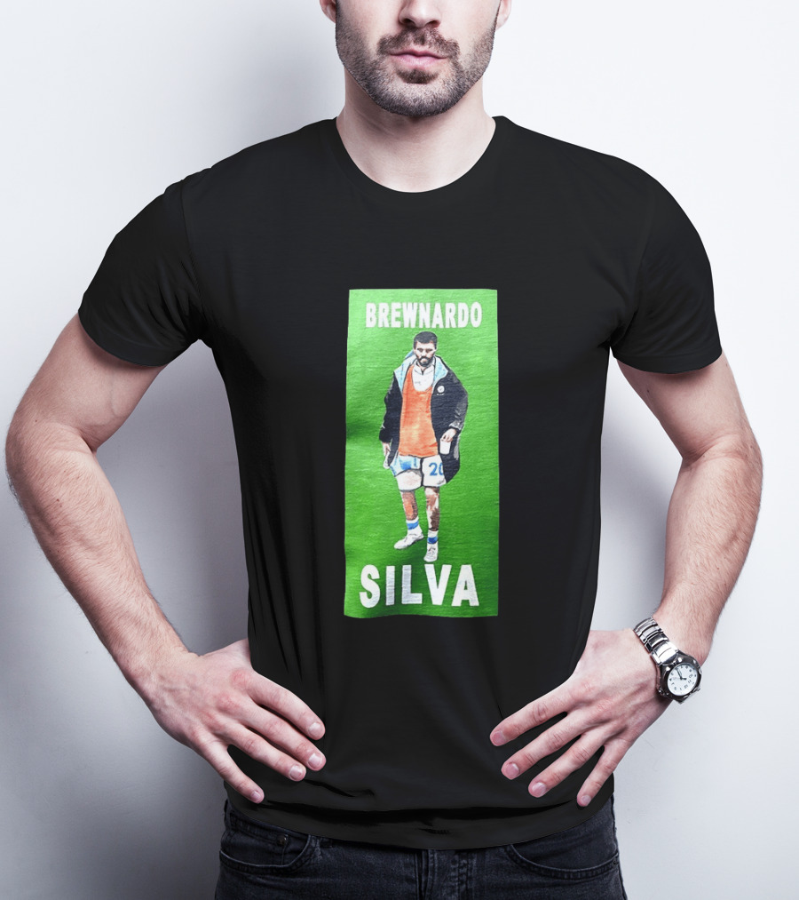 Brewnardo Silva Bernardo Silva Manchester City Football Star T-Shirt