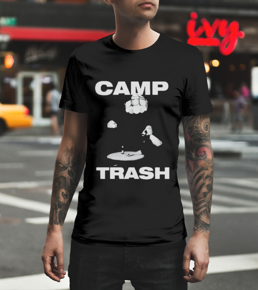Camp Trash Water Splash Cousin Zach T-Shirt