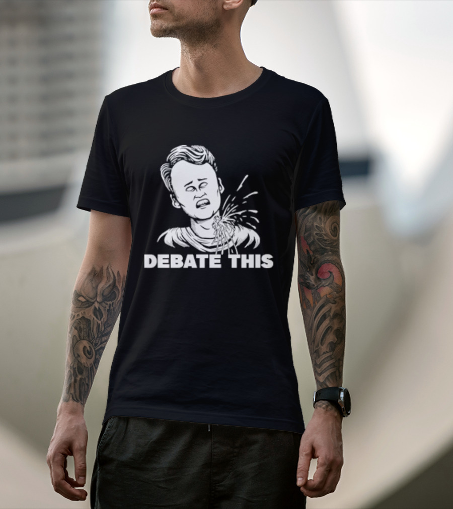 Charlie Kirk Debate This Explosion Head T-Shirt
