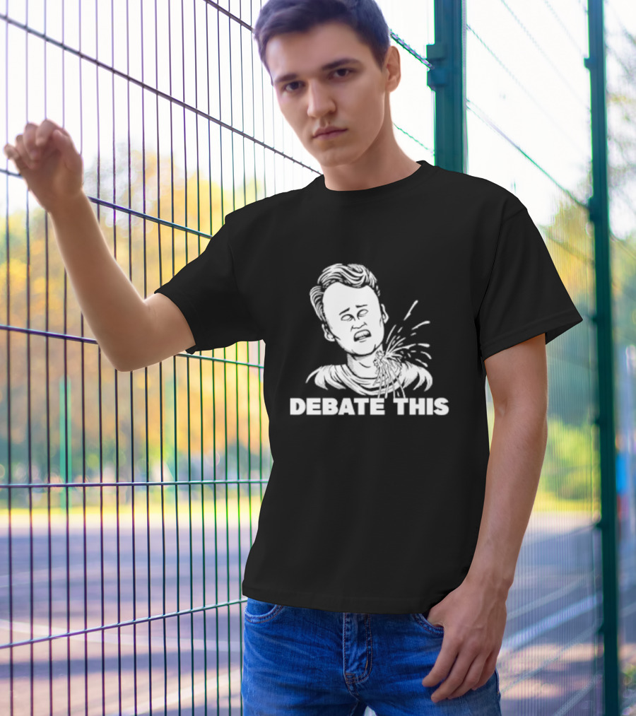 Charlie Kirk Debate This Explosion Head T-Shirt