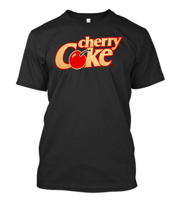 Cherry Coke Retro Logo With Red Cherry T-Shirt