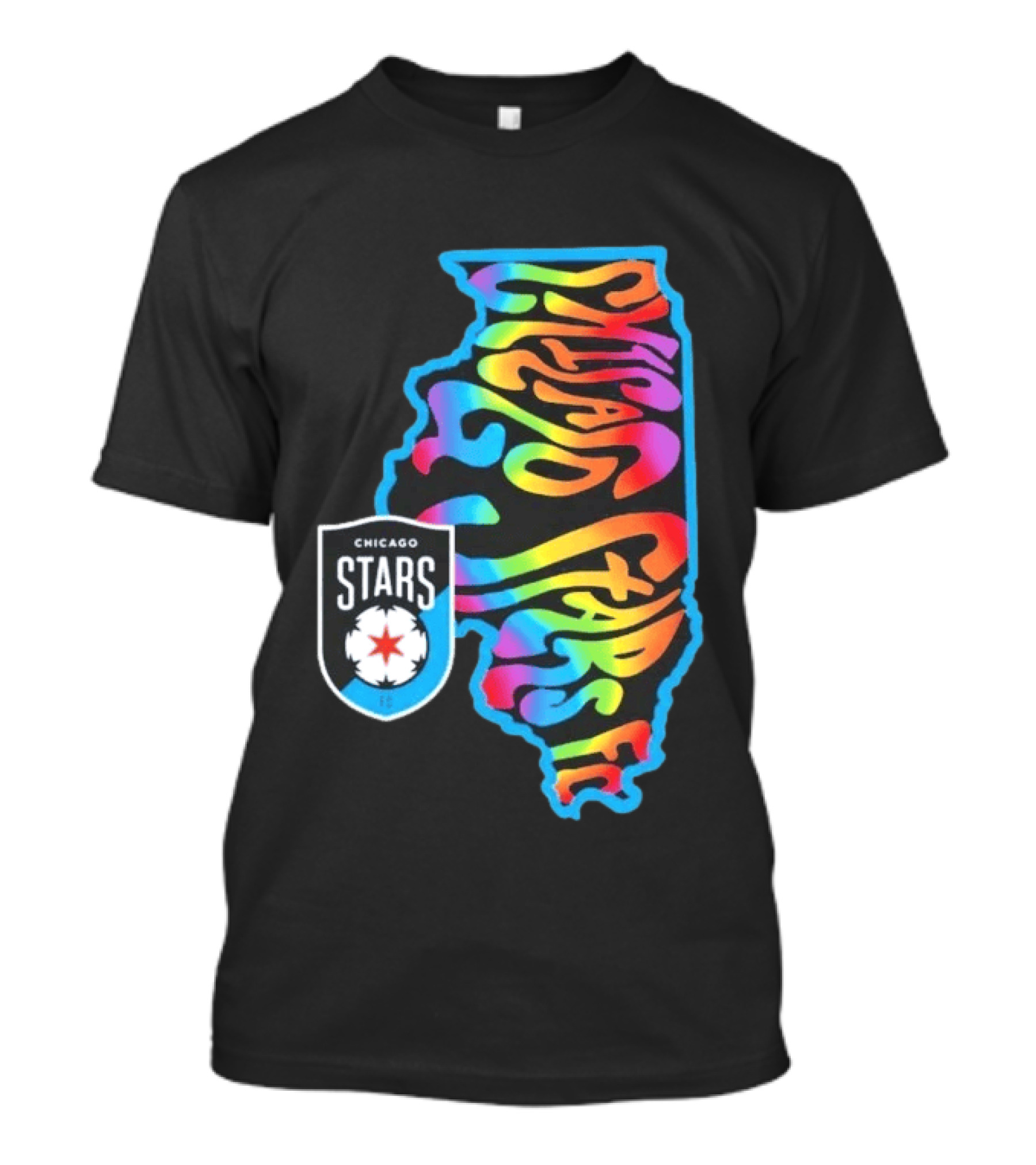 Chicago Stars FC Pride State Groove T-Shirt