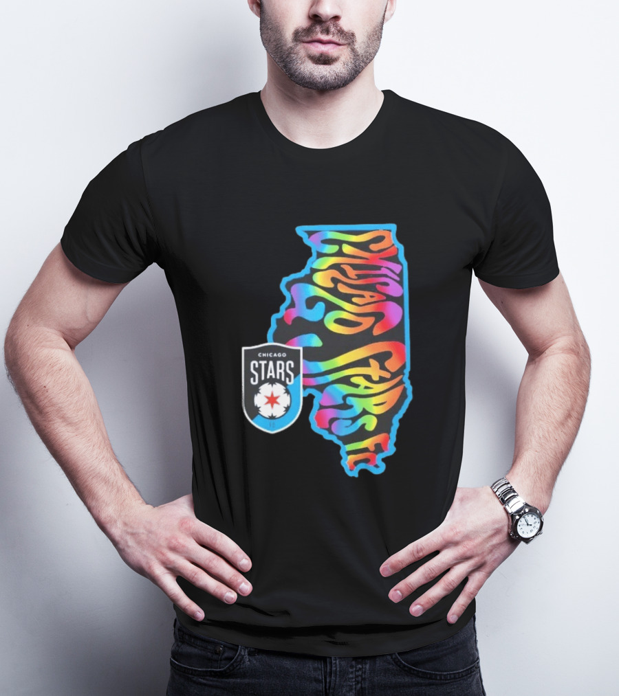 Chicago Stars FC Pride State Groove T-Shirt