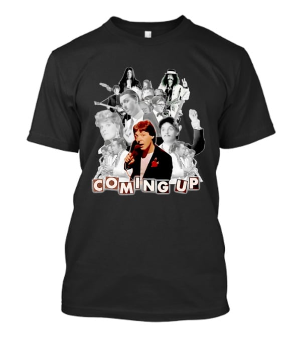 Coming Up Album Paul McCartney Music Video Characters And Band Collage T-Shirt