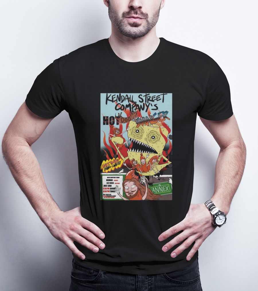 Kendall Street Company Hot Dog Banger The Annex Norfolk VA July 3 2026 Eating Contest T-Shirt