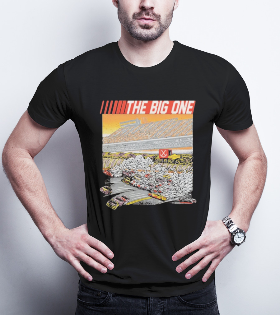The Big One Old Brook NASCAR Racing Scene T-Shirt