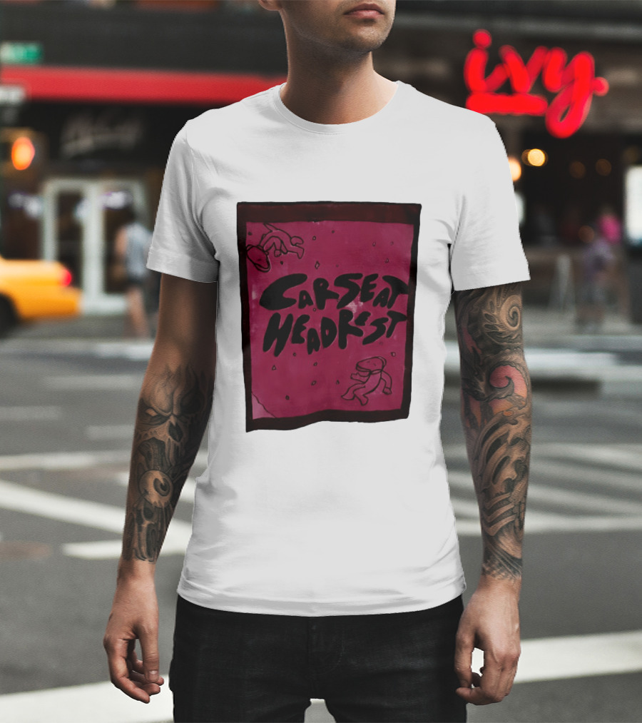 Car Seat Headrest Pink Alien T-Shirt