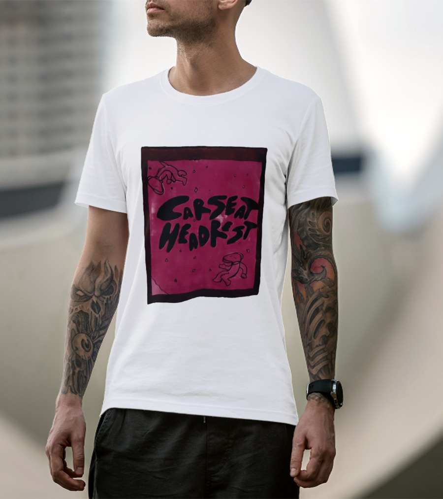 Car Seat Headrest Pink Alien T-Shirt