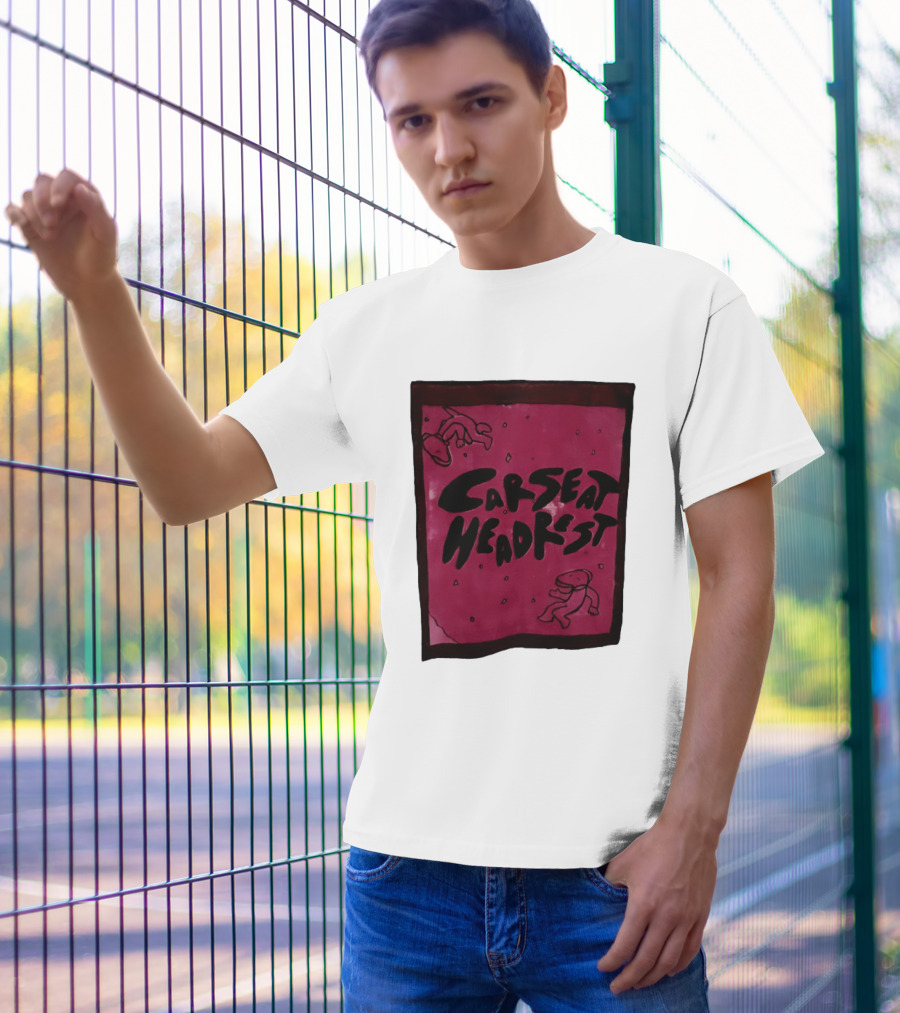 Car Seat Headrest Pink Alien T-Shirt
