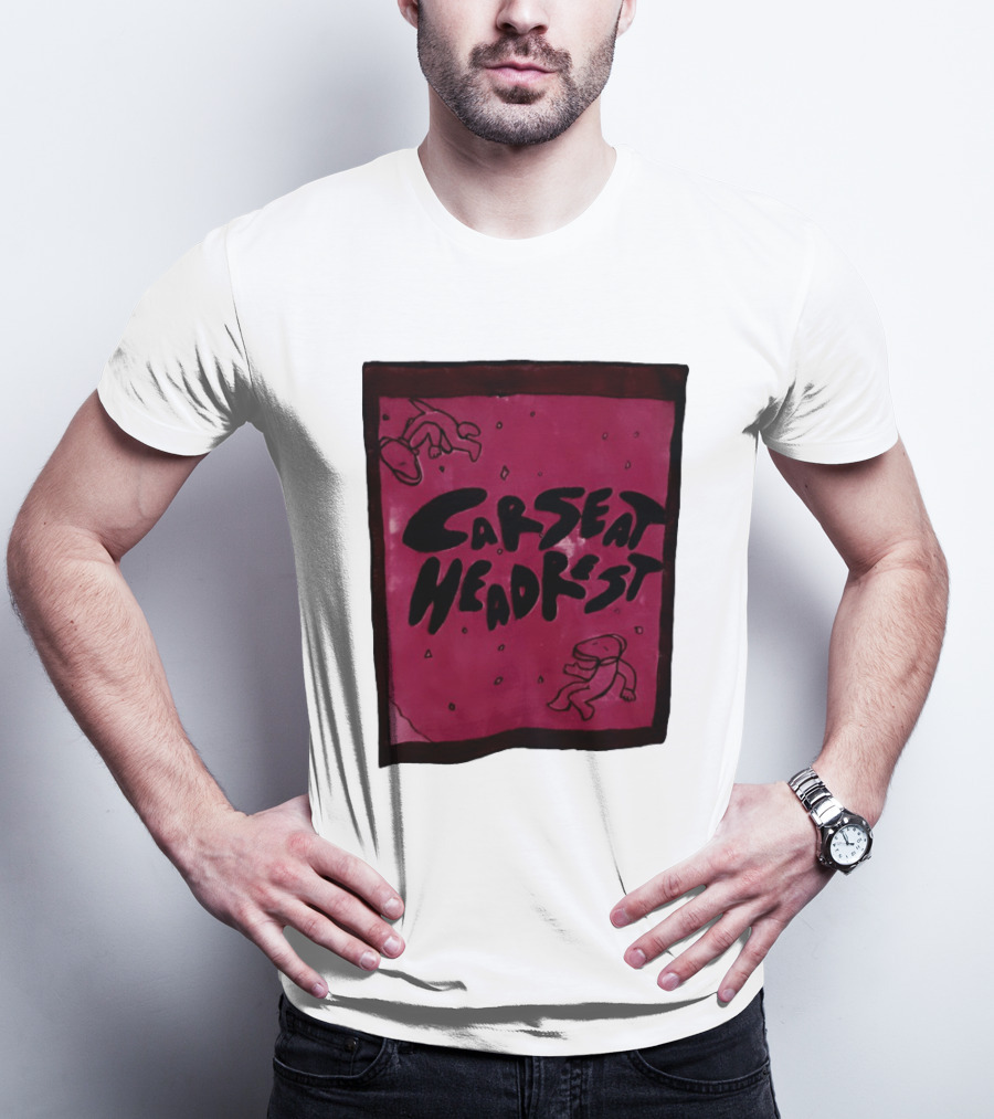 Car Seat Headrest Pink Alien T-Shirt