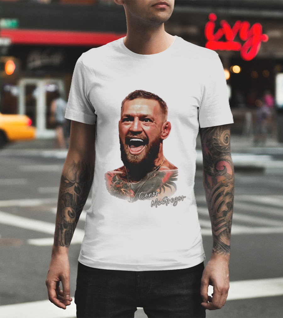 Conor McGregor UFC 2026 Big Head Return T-Shirt