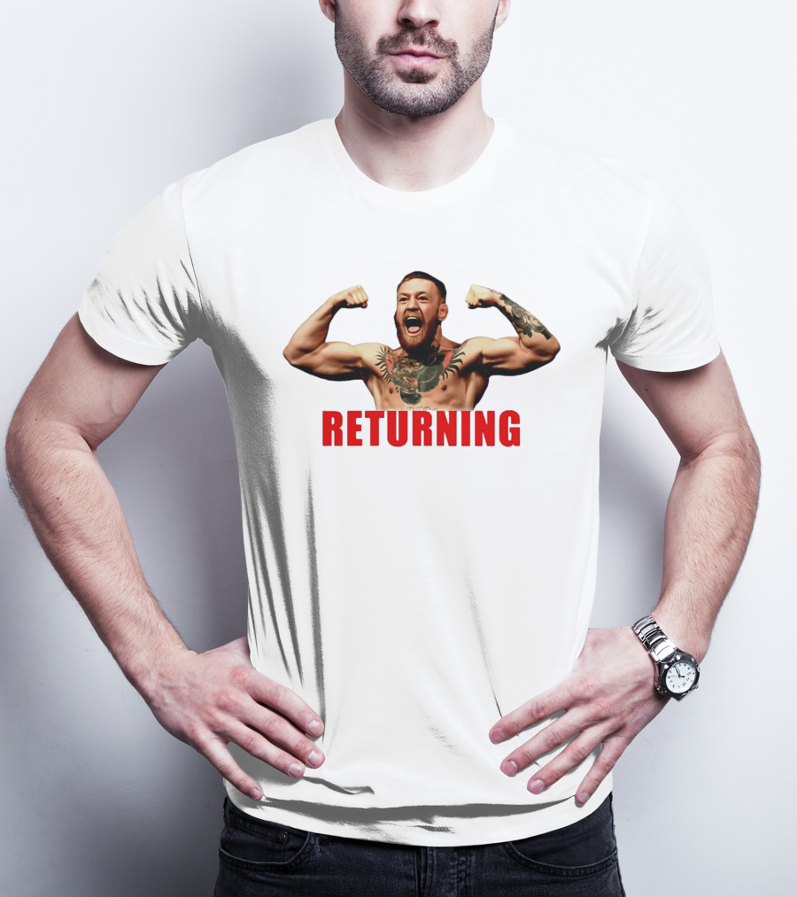 Returning Conor McGregor 2026 UFC Champion T-Shirt