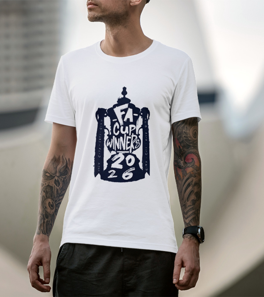 Manchester City FA Cup Winner 2026 T-Shirt