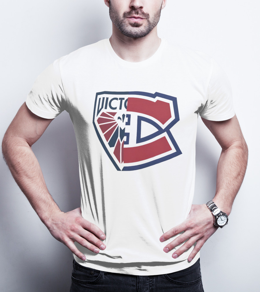 Montreal Victoire Montreal Canadiens NHL Mashup T-Shirt