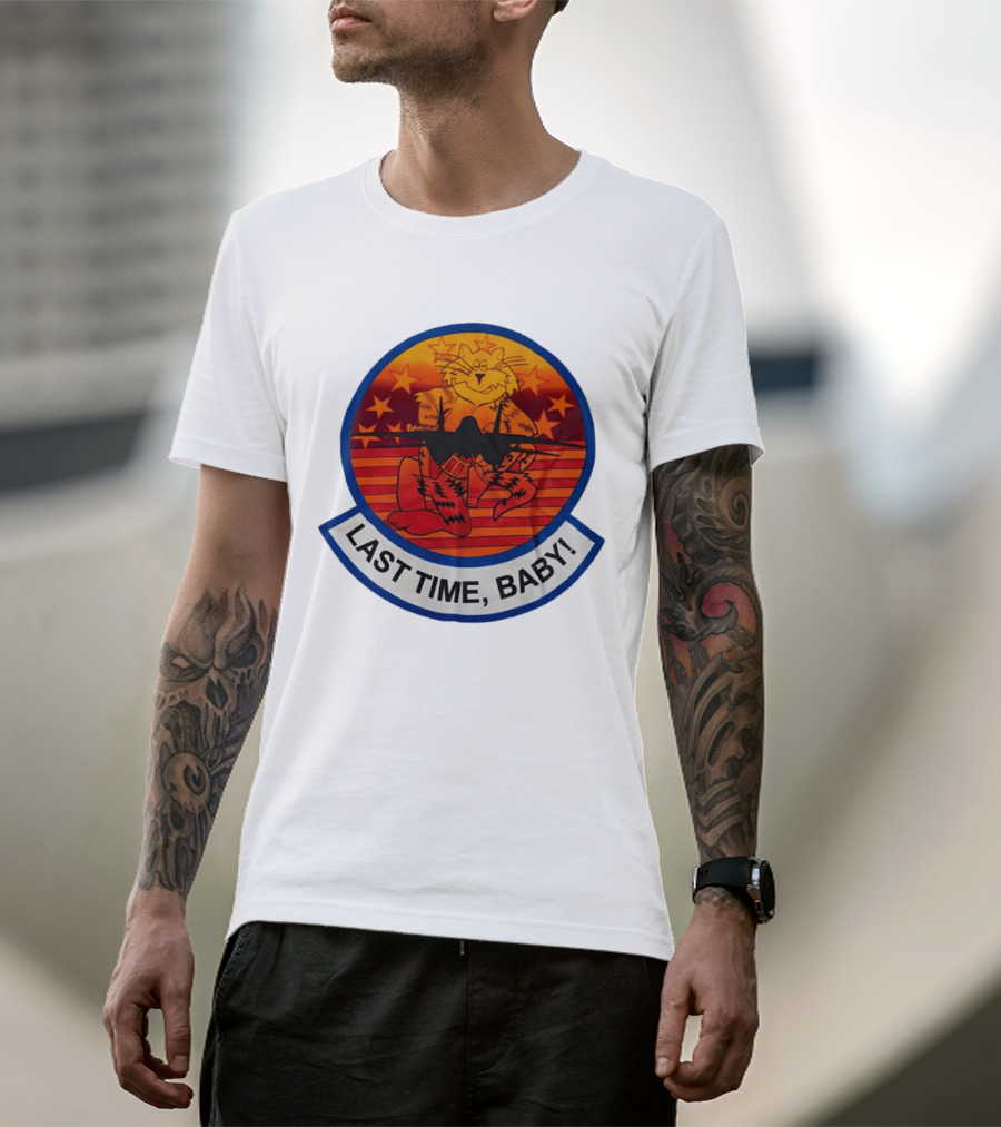 Tiger Last Time Baby Sunset Stars T-Shirt